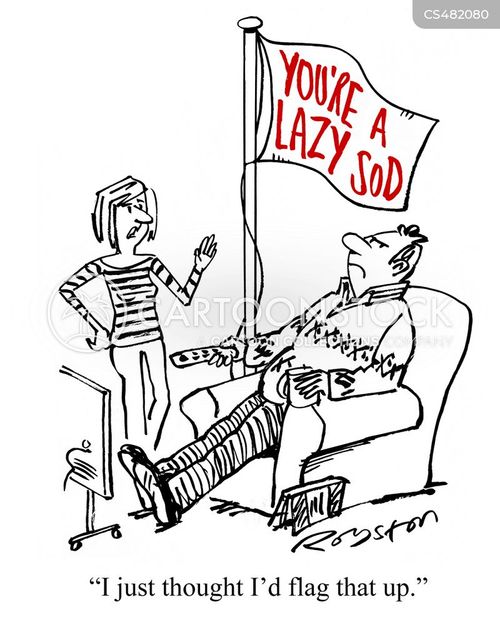 Lazy Behavior Cartoons and Comics - funny pictures from CartoonStock