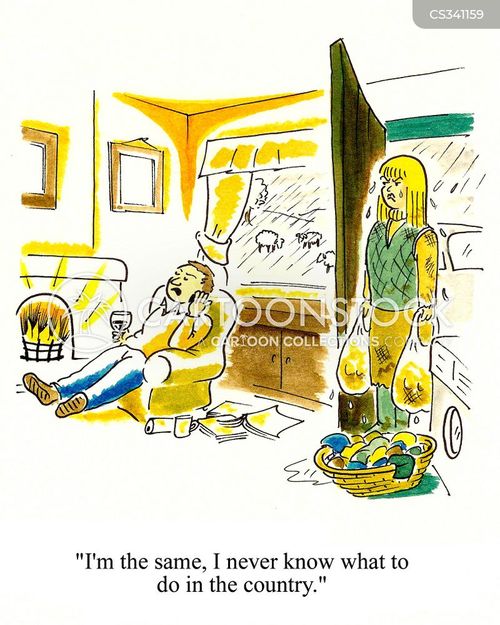 Country Living Cartoons and Comics - funny pictures from CartoonStock