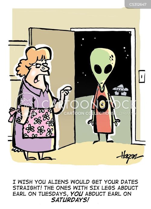 Alien's Cartoons and Comics - funny pictures from CartoonStock