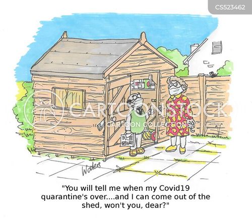 Shielding Cartoons and Comics - funny pictures from CartoonStock