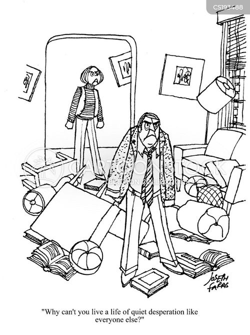 Exasperation Cartoons and Comics - funny pictures from CartoonStock