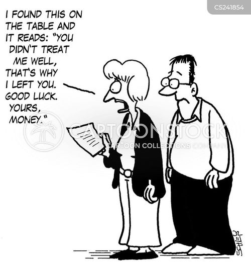 Marital Dispute Cartoons and Comics - funny pictures from CartoonStock