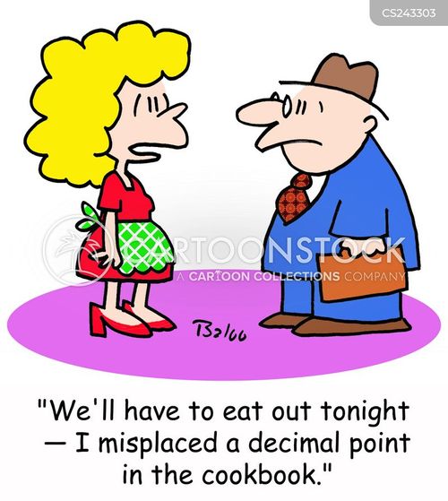 Decimal Point Cartoons and Comics - funny pictures from CartoonStock