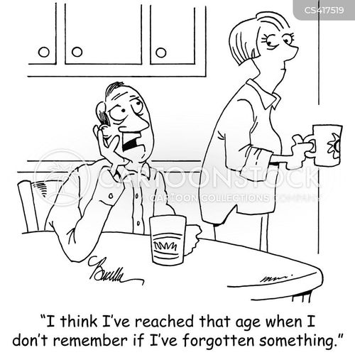 Alzheimers Disease Cartoons and Comics - funny pictures from CartoonStock