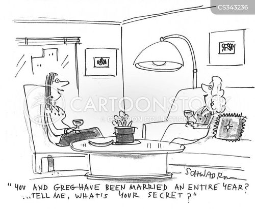 Marriage Longevity Cartoons and Comics - funny pictures from CartoonStock