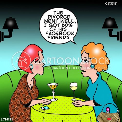 Facebook Friends Cartoons and Comics - funny pictures from CartoonStock