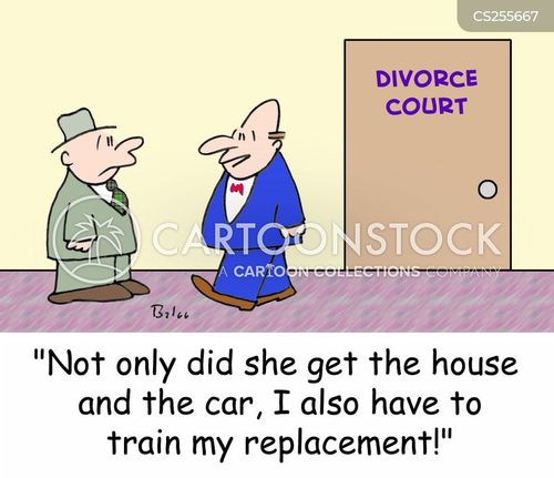 Divorce Court Cartoons and Comics - funny pictures from CartoonStock