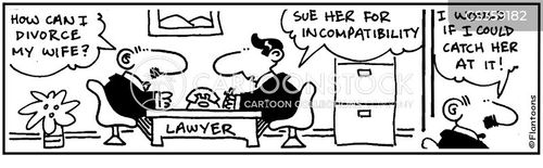 Divorce Cartoons and Comics - funny pictures from CartoonStock