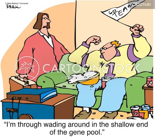 Shallow End Cartoons and Comics - funny pictures from CartoonStock