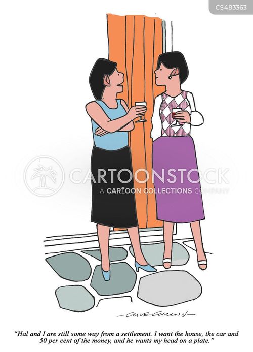 Marital Terms Cartoons and Comics - funny pictures from CartoonStock