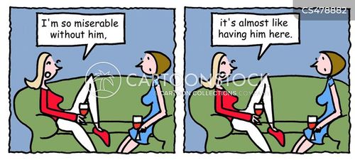Lingering Emotions Cartoons and Comics - funny pictures from CartoonStock