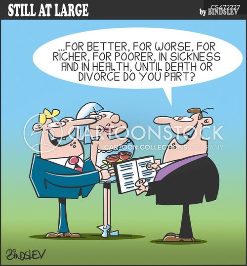 Divorce Rates Cartoons and Comics - funny pictures from CartoonStock