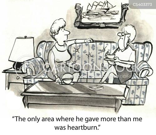 Heartburn Cartoons and Comics - funny pictures from CartoonStock
