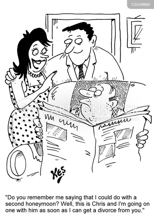 Second Honeymoon Cartoons and Comics - funny pictures from CartoonStock