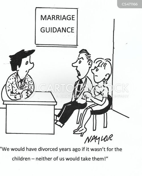 Children Of Divorce Cartoons and Comics - funny pictures from CartoonStock