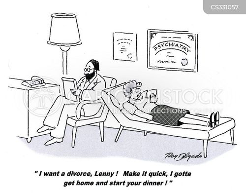 Marital Separation Cartoons and Comics - funny pictures from CartoonStock