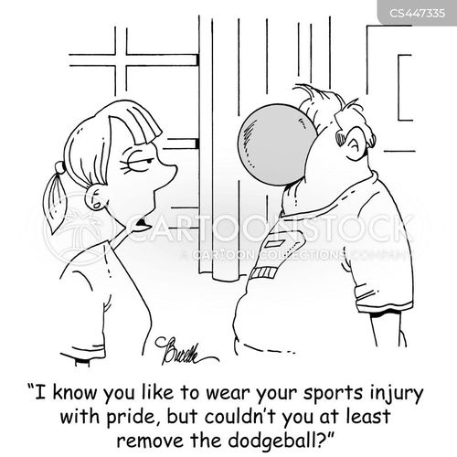 Dodgeball Cartoons and Comics - funny pictures from CartoonStock