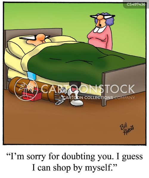 Doubting Cartoons and Comics - funny pictures from CartoonStock