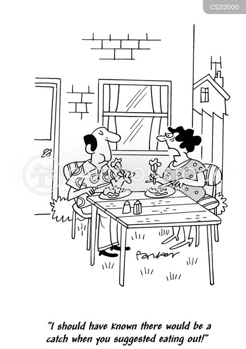 Eating Out Cartoons and Comics - funny pictures from CartoonStock