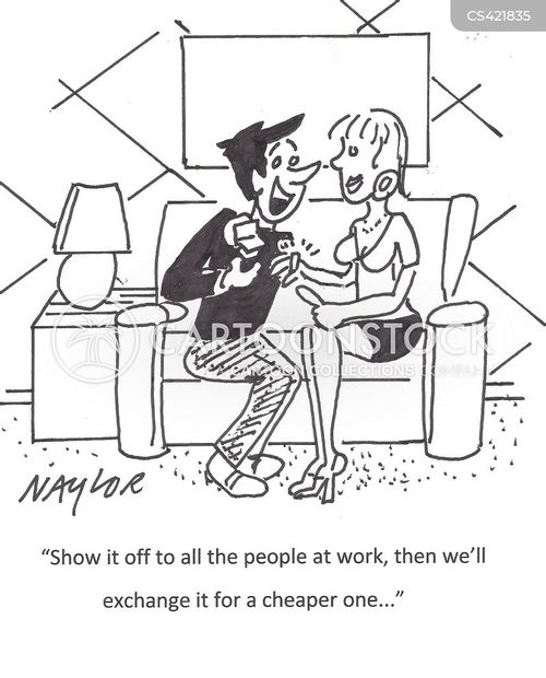 Expensive Ring Cartoons and Comics - funny pictures from CartoonStock