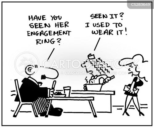 Engagement Cartoons and Comics - funny pictures from CartoonStock
