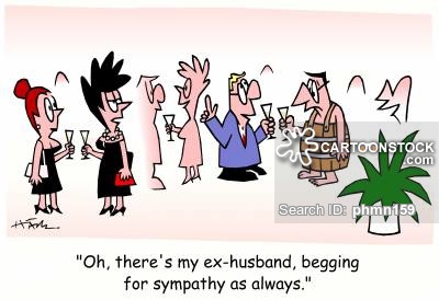 Ex-wife Cartoons and Comics - funny pictures from CartoonStock