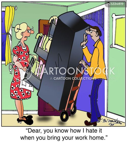 Bring Work Home Cartoons and Comics - funny pictures from CartoonStock