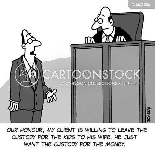 Child Custody Cartoons and Comics - funny pictures from CartoonStock