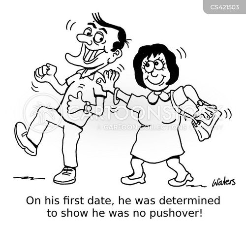 Pushover Cartoons and Comics - funny pictures from CartoonStock