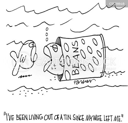 Tinned Fish Cartoons and Comics - funny pictures from CartoonStock