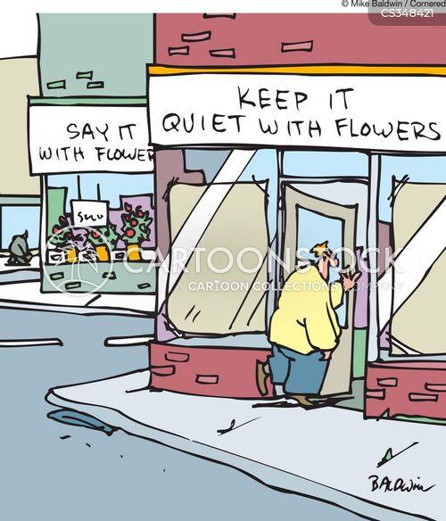 Flowers Cartoons and Comics - funny pictures from CartoonStock