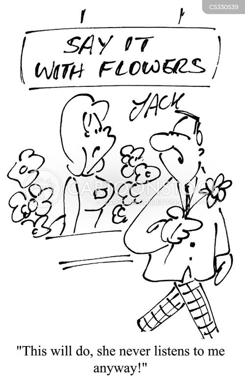 Talking To The Flowers Cartoons and Comics - funny pictures from ...