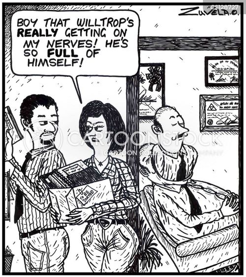 Full Of Himself Cartoons and Comics - funny pictures from CartoonStock