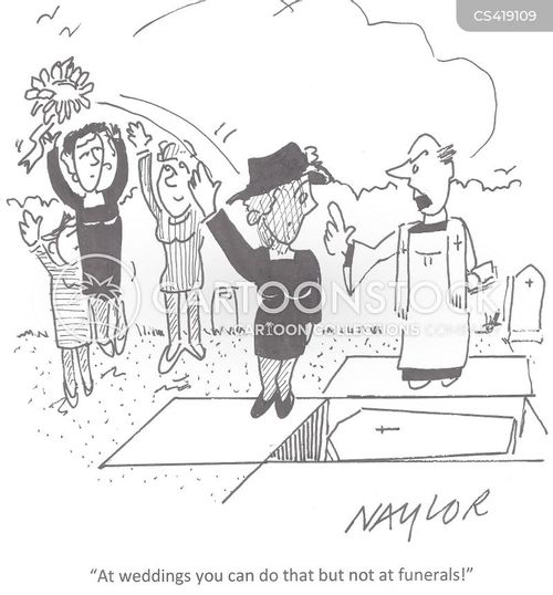 Widowhood Cartoons and Comics - funny pictures from CartoonStock