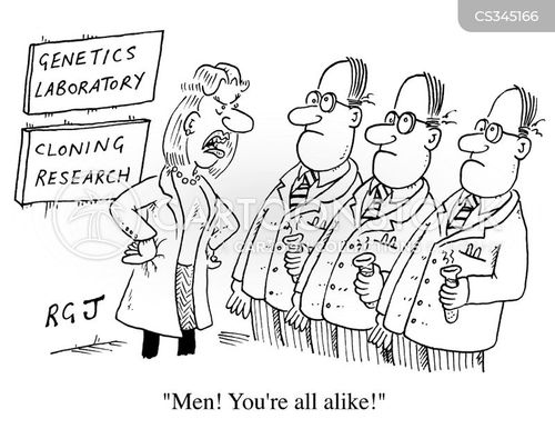 Cloning Research Cartoons and Comics - funny pictures from CartoonStock