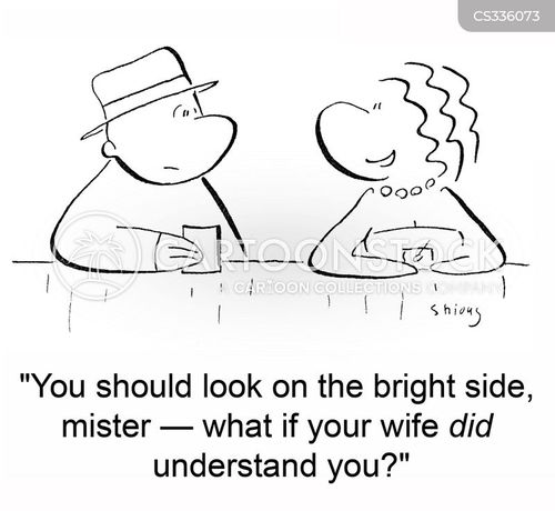 Understanding Wives Cartoons and Comics - funny pictures from CartoonStock