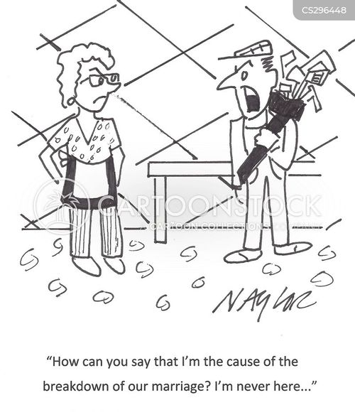 Neglected Wives Cartoons and Comics - funny pictures from CartoonStock