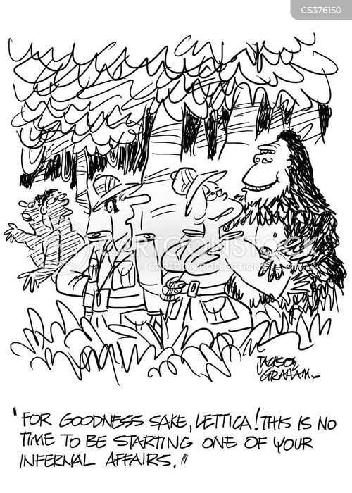 Primate Ecology Cartoons and Comics - funny pictures from CartoonStock