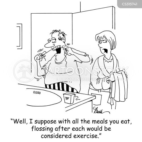 Cartoon Fiacla Flossing Flossing Cartoons And Comics Funny Pictures