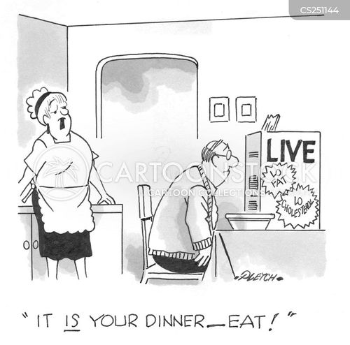 Low Cholesterol Cartoons and Comics - funny pictures from CartoonStock