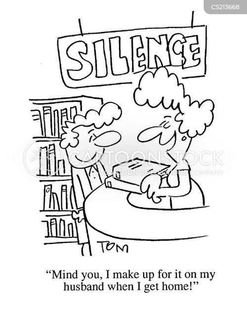 Silent Home Cartoons and Comics - funny pictures from CartoonStock