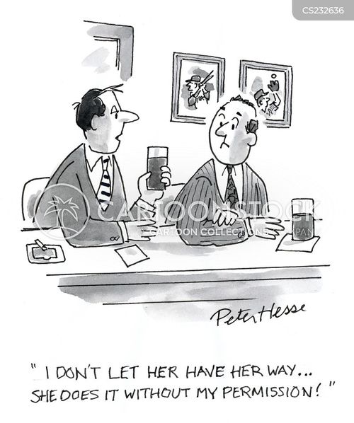 Own Way Cartoons and Comics - funny pictures from CartoonStock