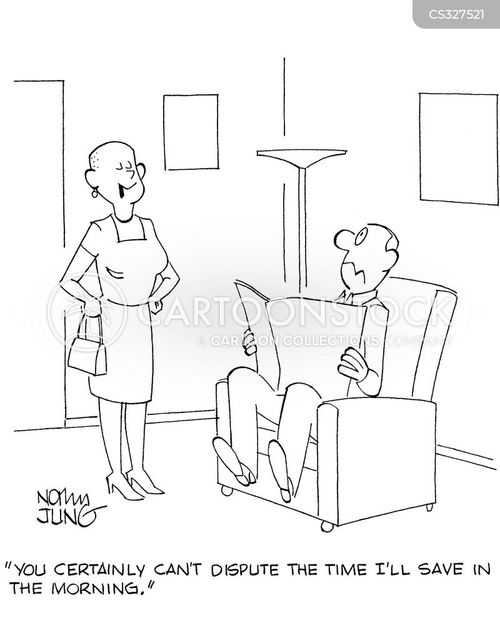 Time Saver Cartoons and Comics - funny pictures from CartoonStock