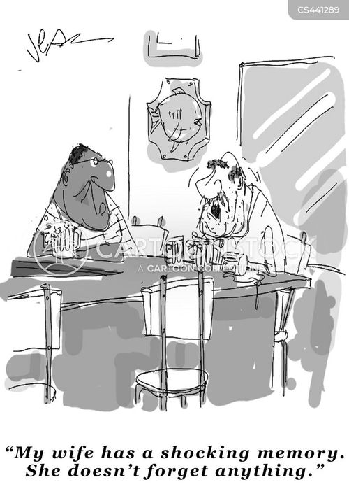 Memory Cartoons and Comics - funny pictures from CartoonStock