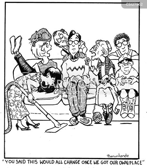 Family Party Cartoons and Comics - funny pictures from CartoonStock