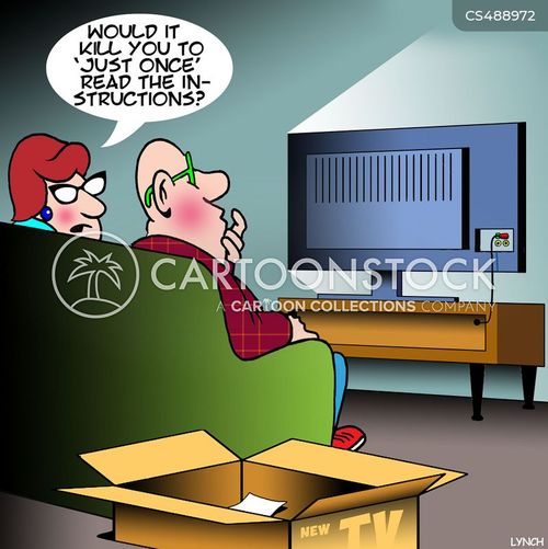 Instruction Guide Cartoons and Comics - funny pictures from CartoonStock