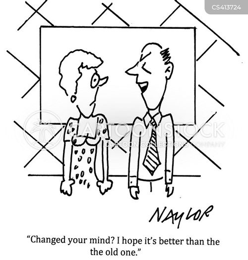 Mind Change Cartoons and Comics - funny pictures from CartoonStock