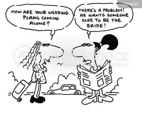 Wedding Planners Cartoons and Comics - funny pictures from CartoonStock