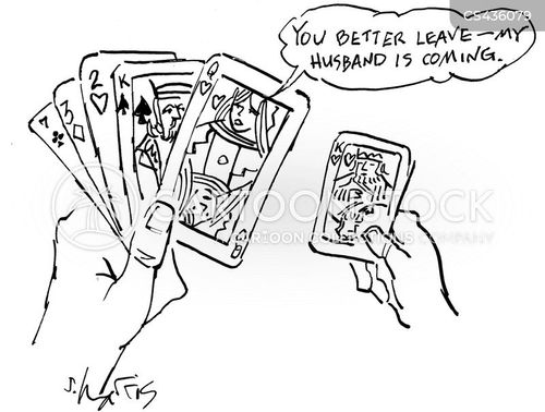 Playing Bridge Cartoons and Comics - funny pictures from CartoonStock