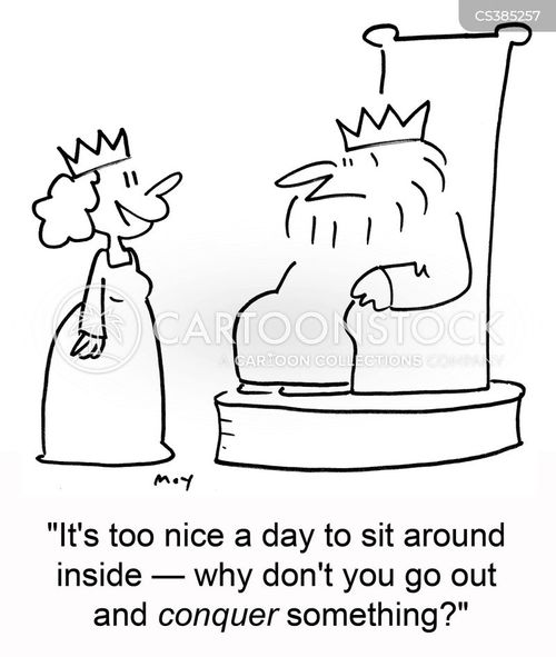 Going Outside Cartoons and Comics - funny pictures from CartoonStock